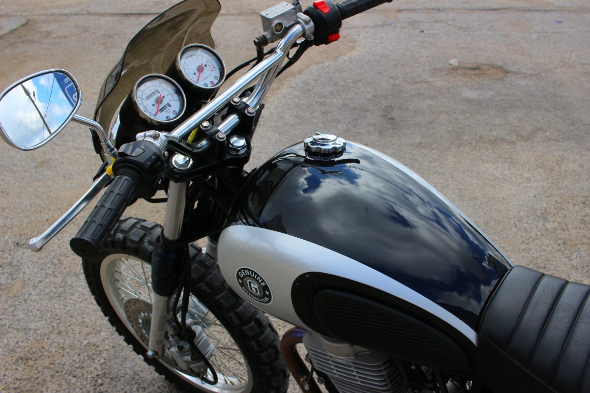 RIDE REPORT: Genuine G400c Custom Scrambler - The Motorcycle Shop