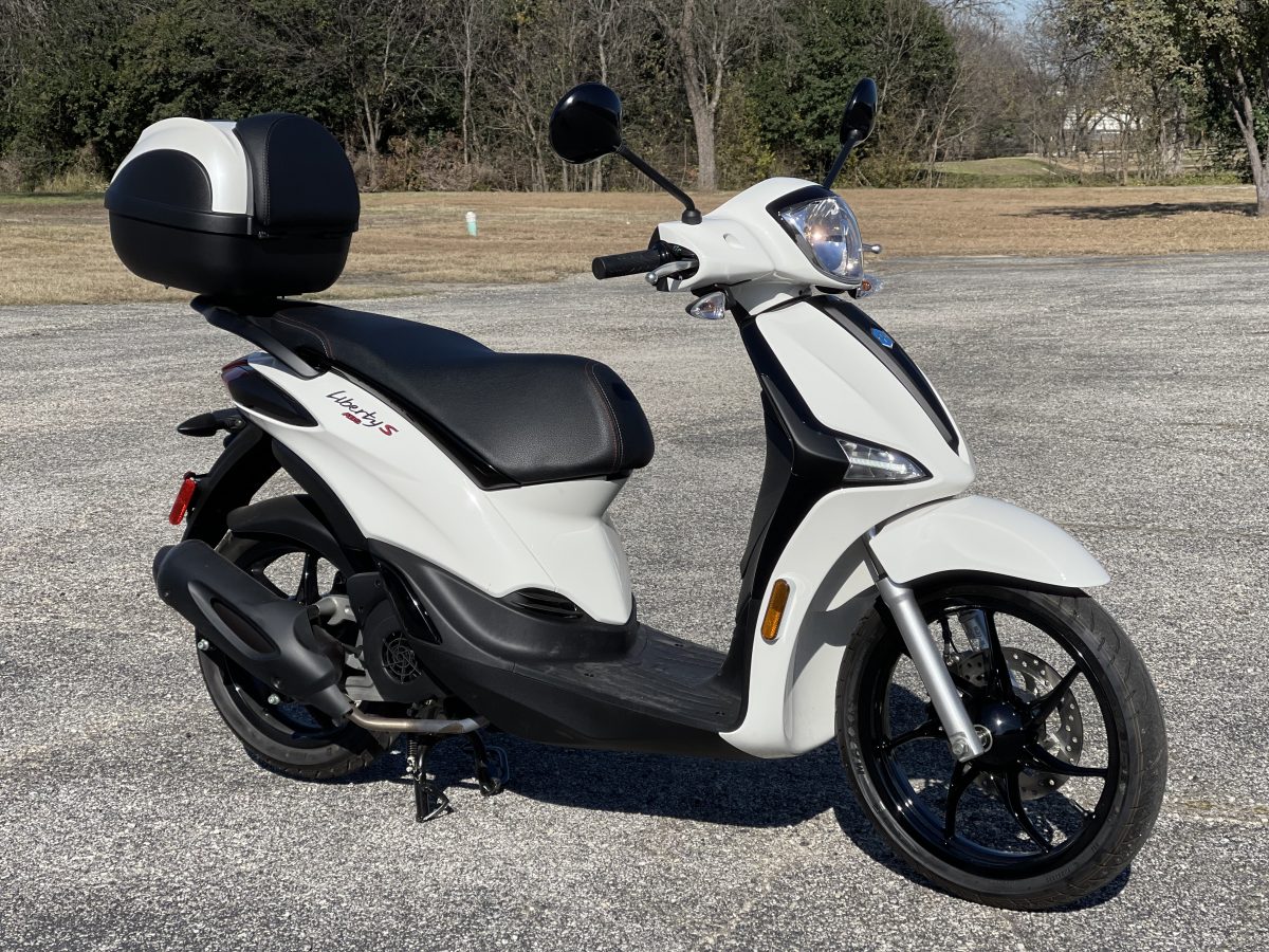 2021 Piaggio Liberty 150 S =SOLD= - The Motorcycle Shop