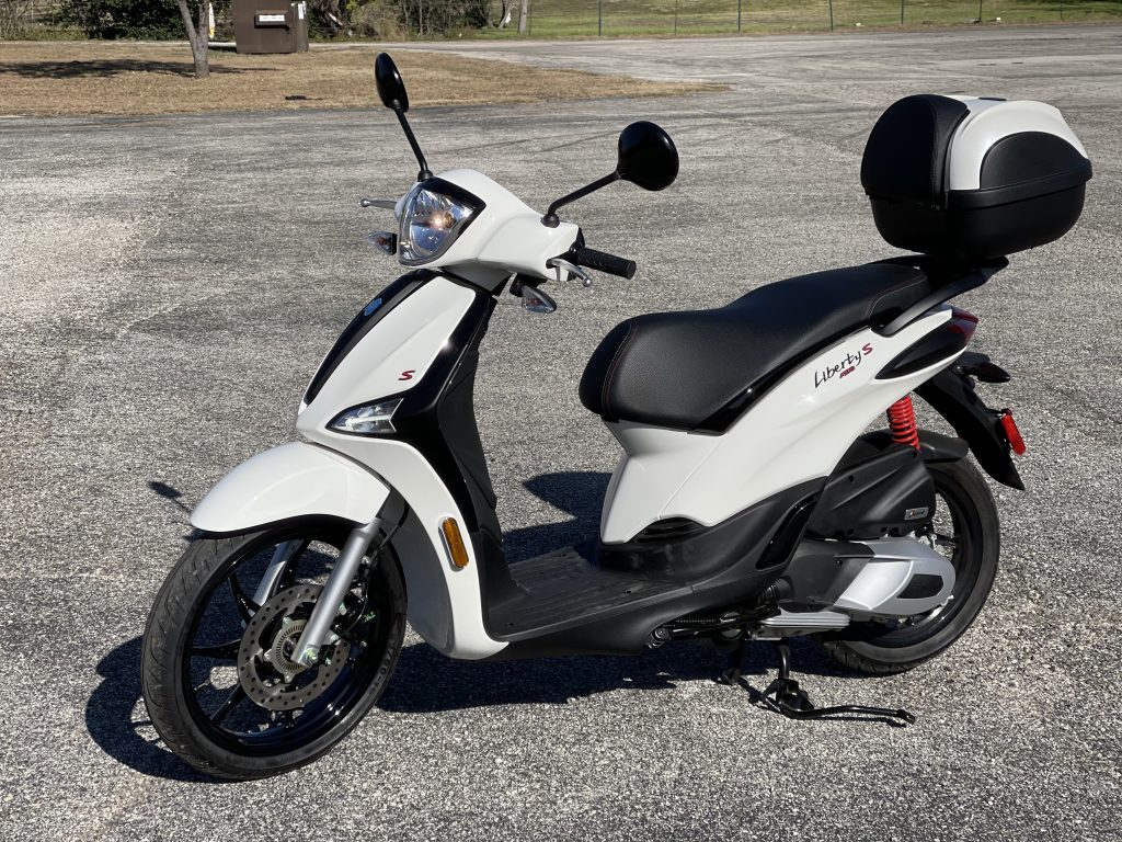 2021 Piaggio Liberty 150 S =SOLD= - The Motorcycle Shop