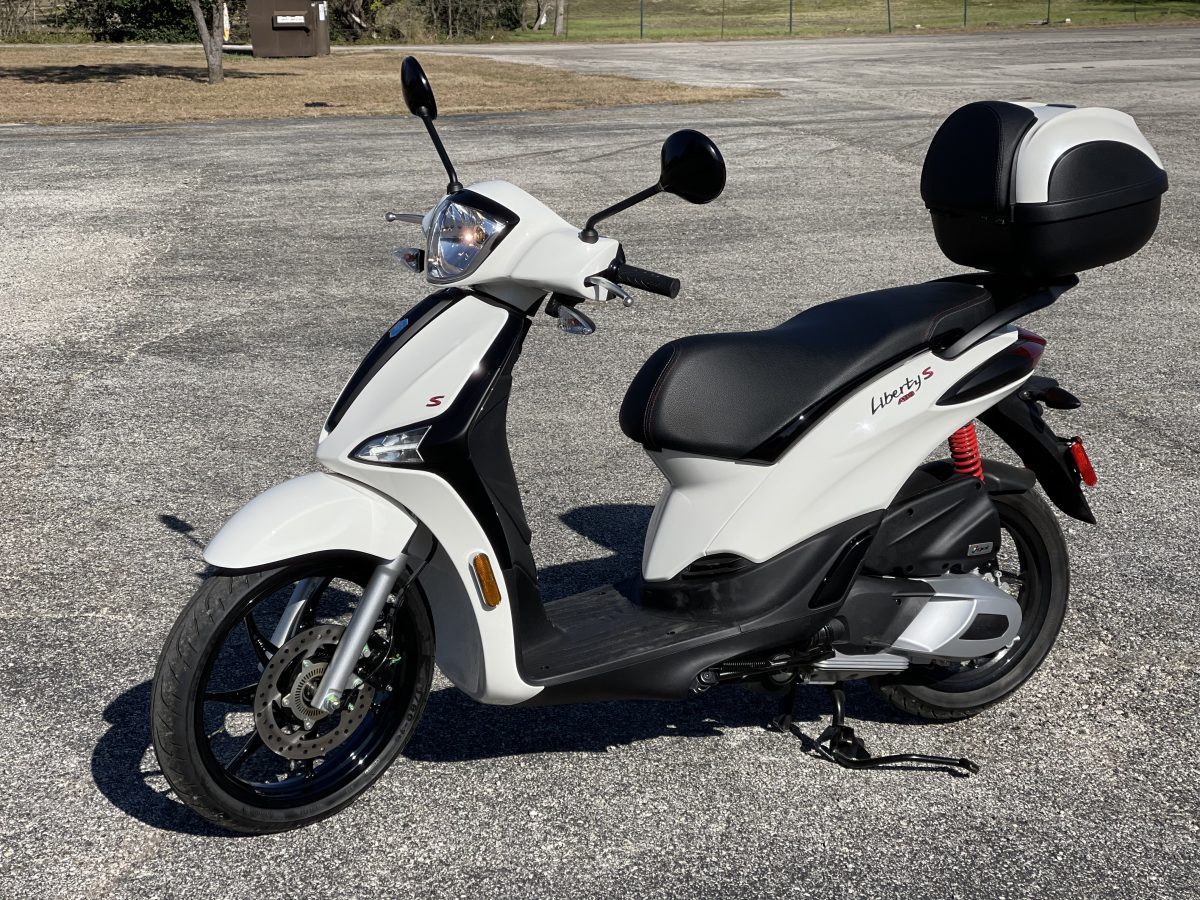 2021 Piaggio Liberty 150 S =SOLD= - The Motorcycle Shop