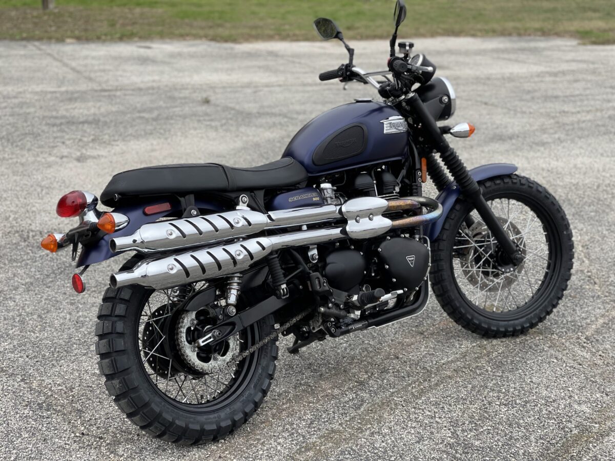 2014 Triumph Bonniville 900 Scrambler =SOLD= - The Motorcycle Shop