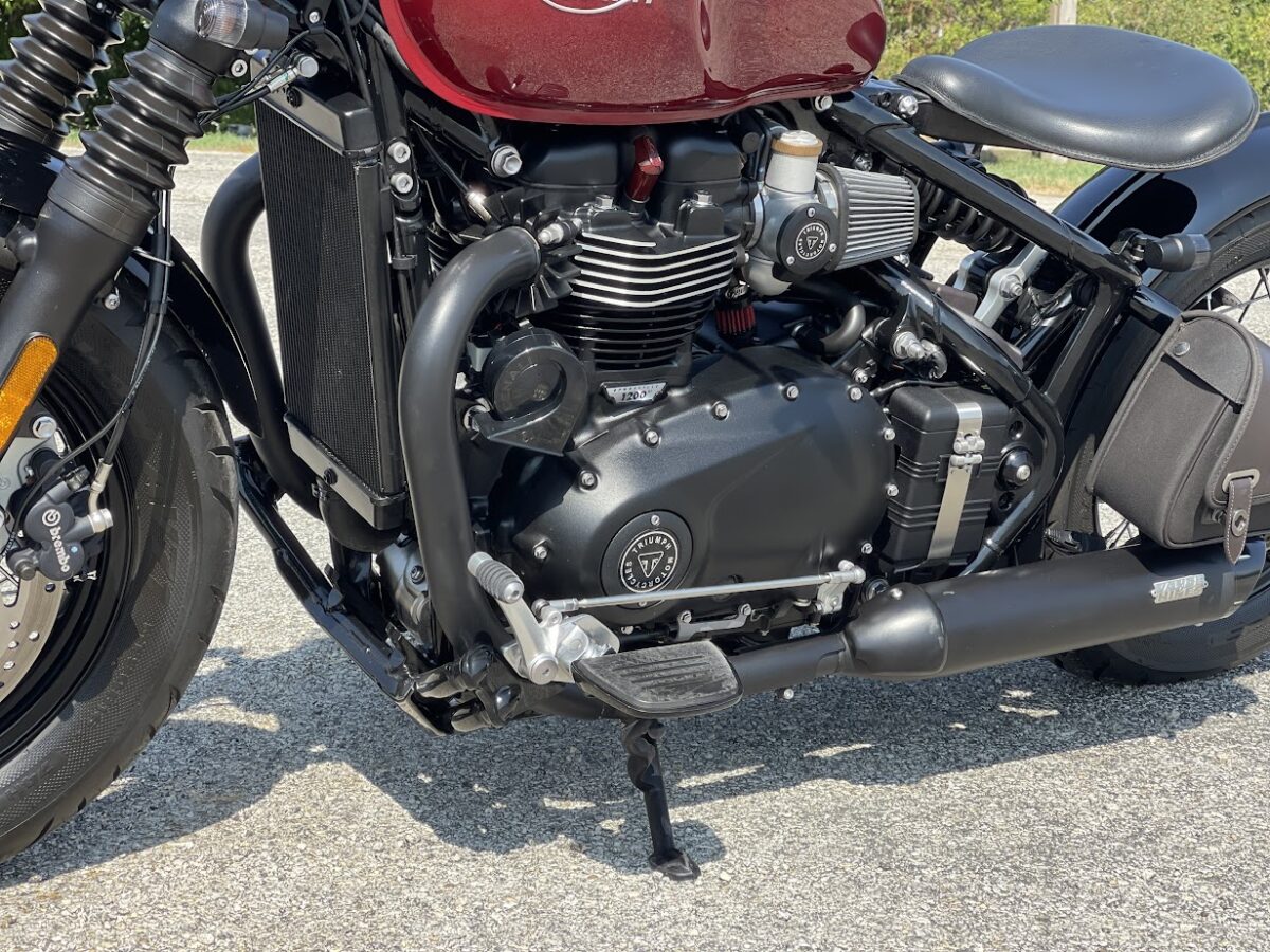 2022 Triumph Bobber 1200 = SOLD = – The Motorcycle Shop