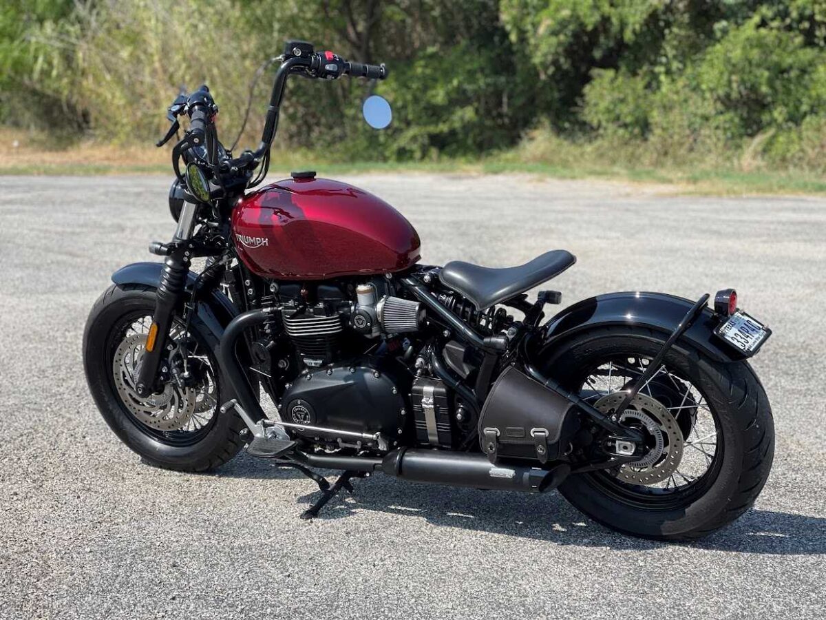 2022 Triumph Bobber 1200 = SOLD = – The Motorcycle Shop