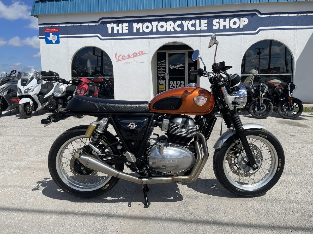 2021 Royal Enfield INT650 "Orange Crush"=SOLD= - The Motorcycle Shop